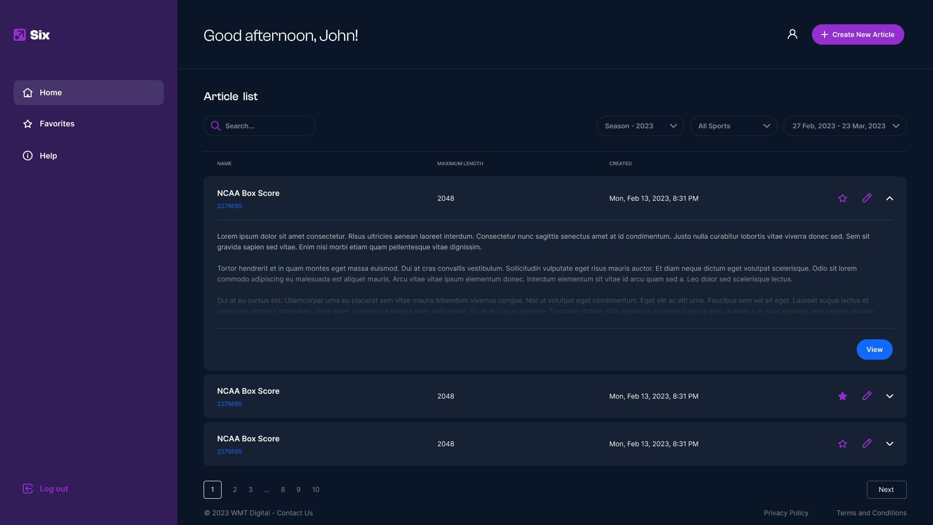 WMT’s ‘The Six’ Brings Automated Game Recaps to College Athletics - WMT ...